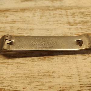 Vintage Old Style Metal Schaefer Beer Advertising Bottle Can Opener - Etsy