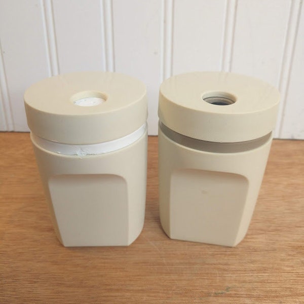 Tupperware Salt and Pepper Shakers - Etsy