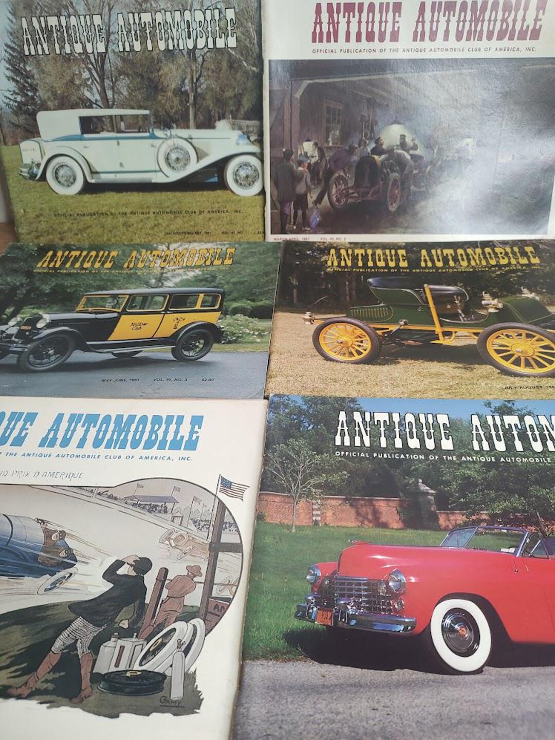 Antique Automobile Complete 1978 Magazine Set~ Vintage Magazine ...