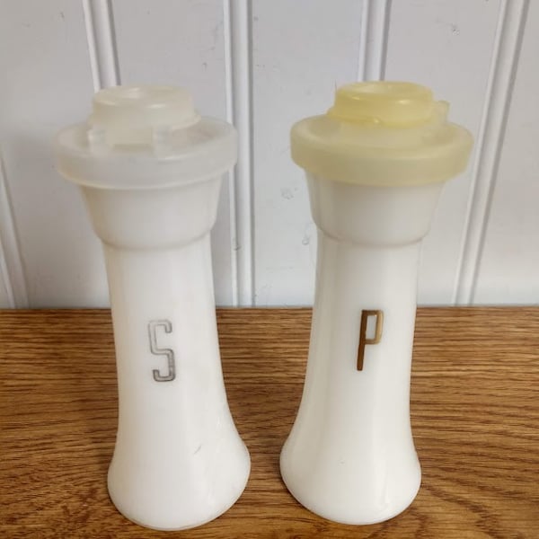 Tupperware Mini Hourglass Salt and Pepper - Etsy