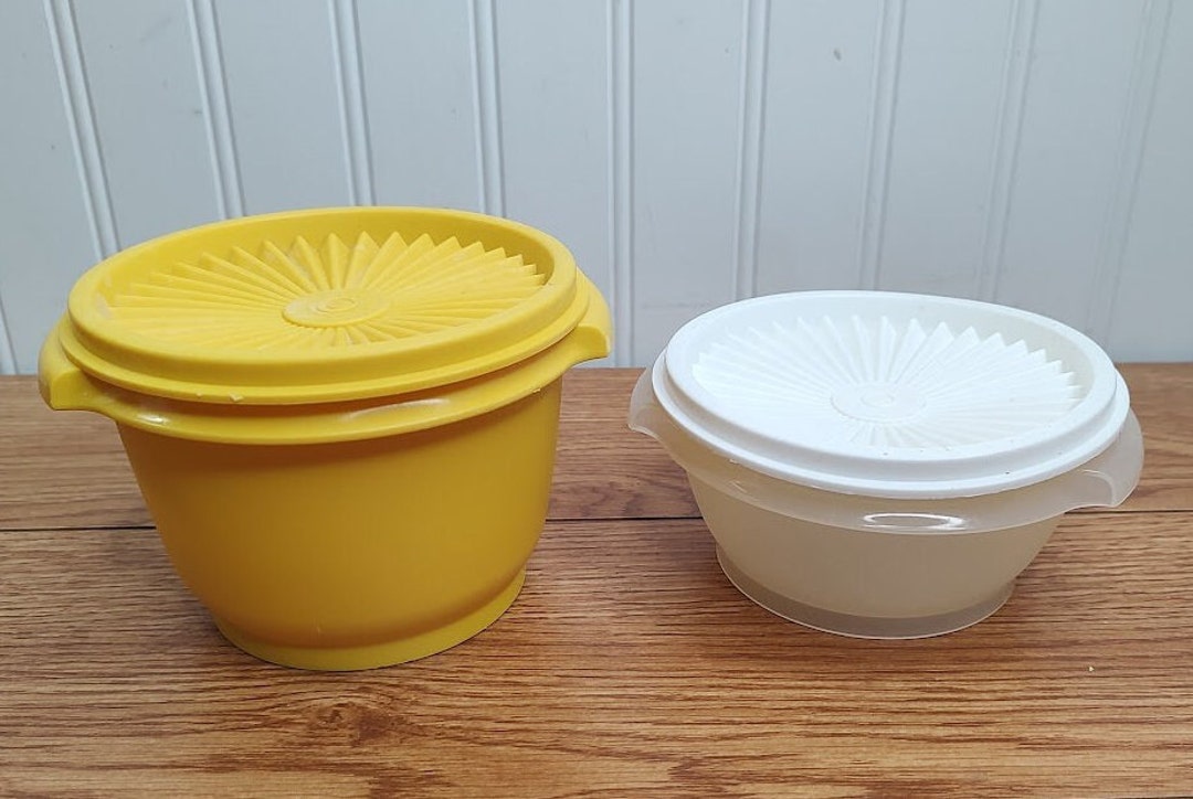 Tupperware Servalier Snack Bowls Tupperware #1323 Tupperware #886 - Etsy