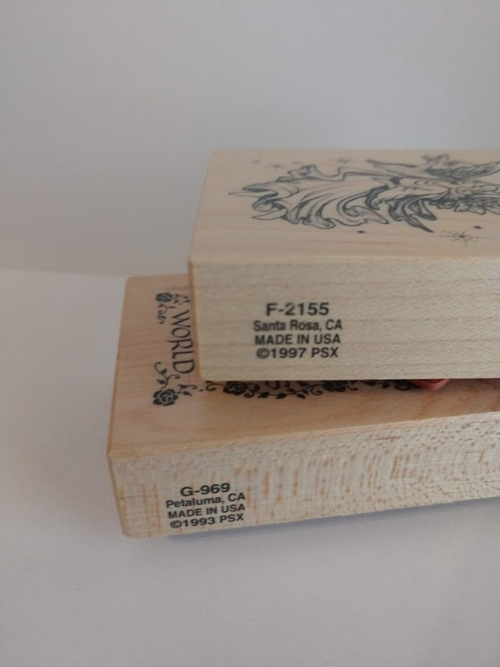 PSX Wood Mounted Rubber Stamp PSX F-2155 PSX G-969 - Etsy