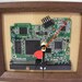 Geek Wall / Desk Clock Computer Circuit Board Clock One of - Etsy