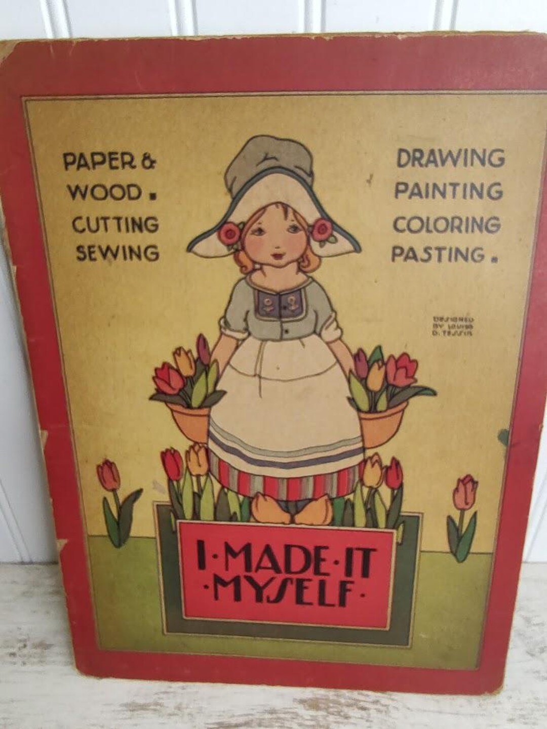 I MADE IT MYSELF. Paper and Wood. Cutting. Sewing. Drawing. Painting ...