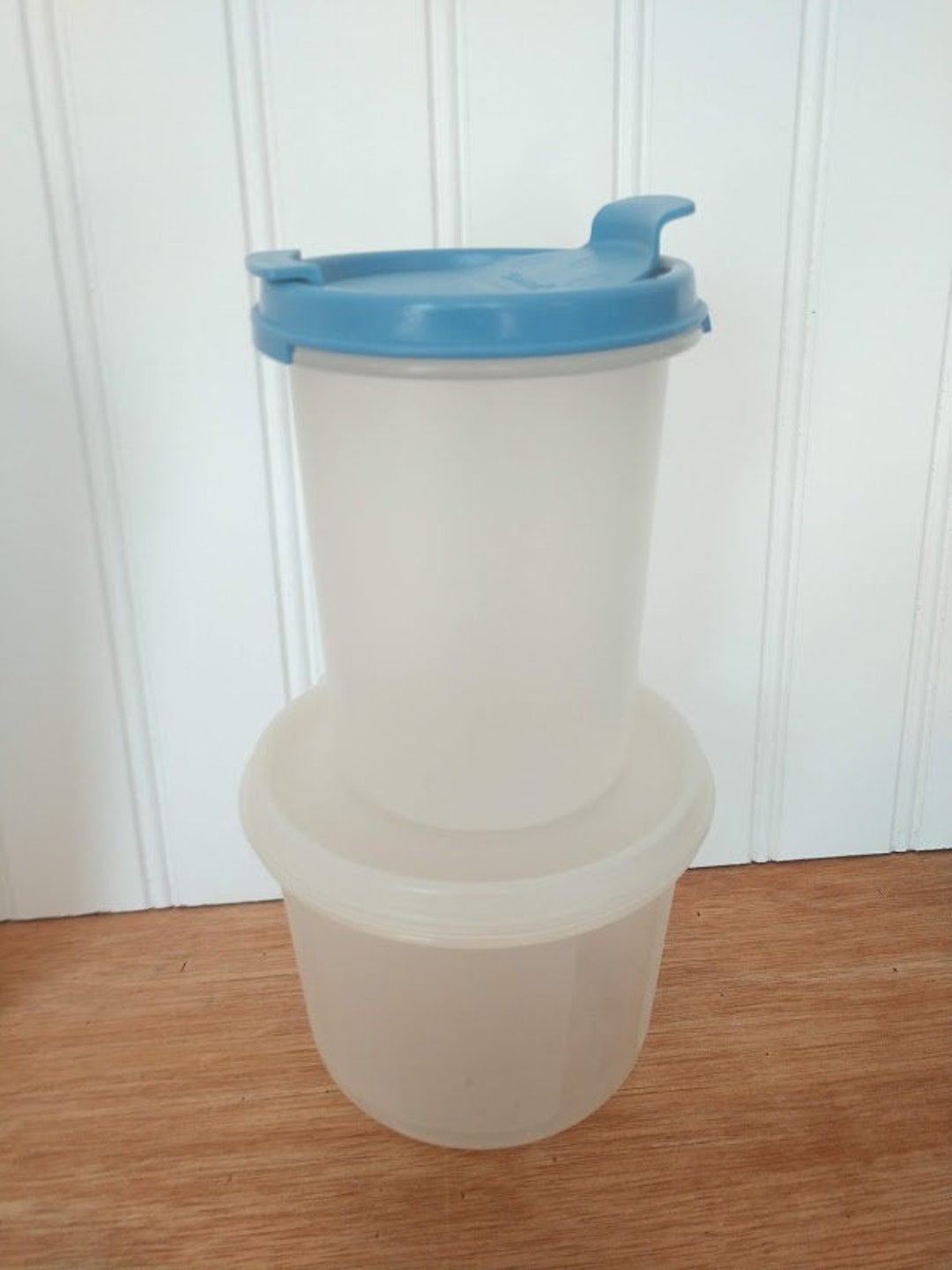 TUPPERWARE Small Clear Containers # 1606 & # 1493 ~ Food Storage - Etsy