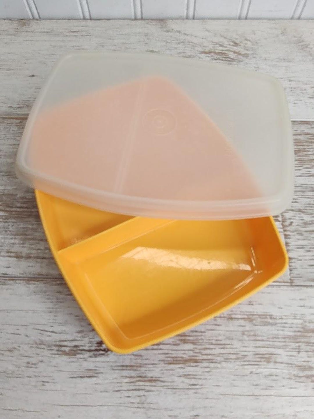 Tupperware Packette Divider Bowl Container #813 With Seal Lid #814 - Etsy