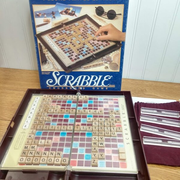 Travel Scrabble - Etsy