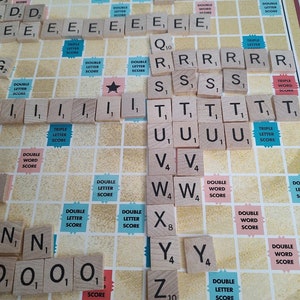 Vintage Scrabble 1999 Edition ~ Family Game Night~ Word Games - Etsy