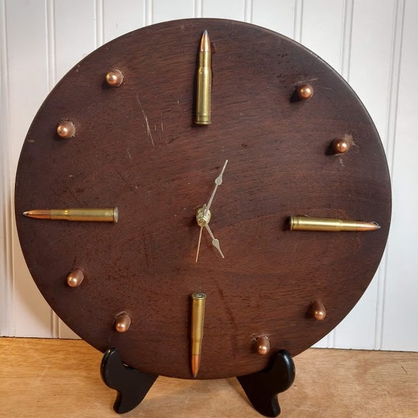 Bullet Clock - Etsy
