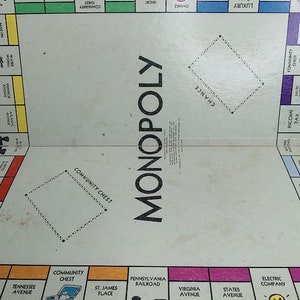 Red Box Monopoly 1964 Version ~ Collectible Game ~ Retired Game ...