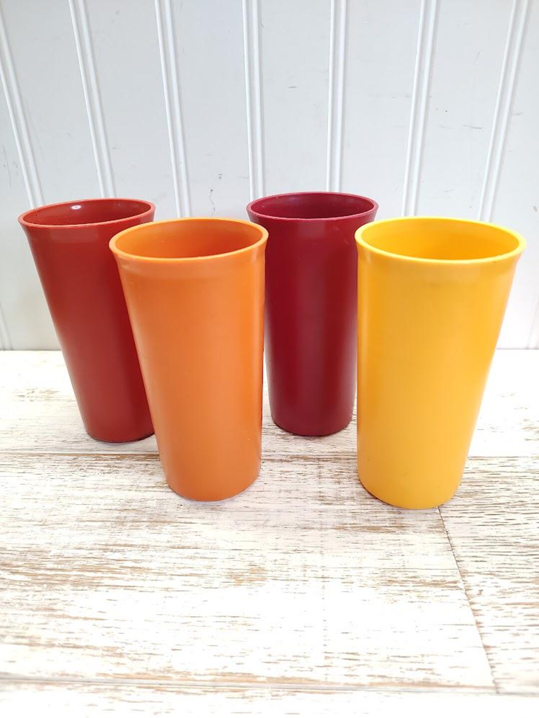TUPPERWARE Tumblers # 115 Harvest Colours 12oz - Etsy