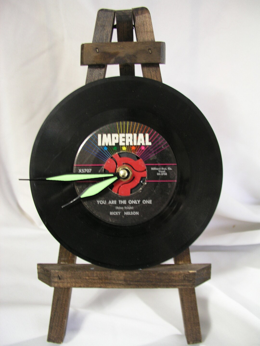 Vintage 45RPM Vinyl Record Clock ~ Record Clock ~ One of Kind Clock - Etsy