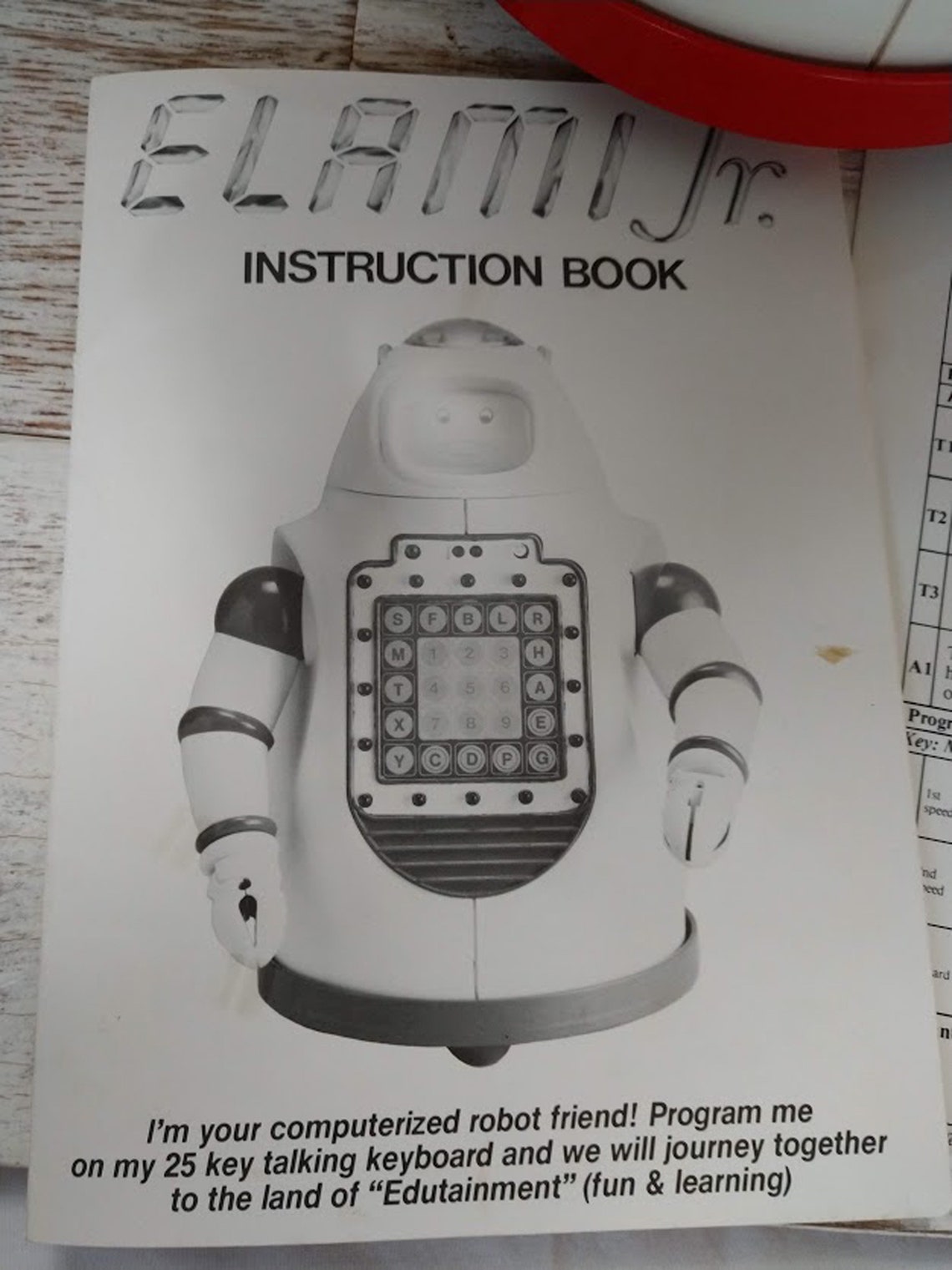 Robotland Elami Jr. Vintage Electronic Personal Robot RARE - Etsy