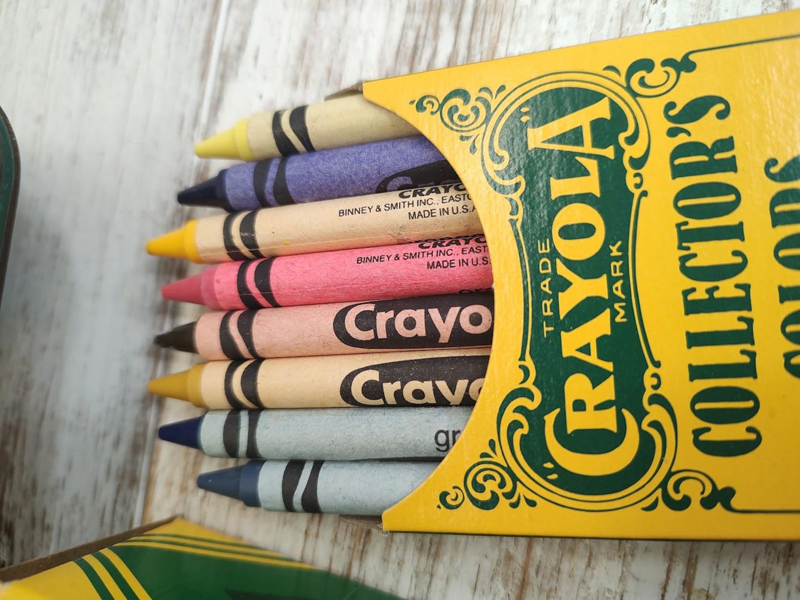 1990 Crayola Crayon Collector’s Colors Tin – Limited Edition ~ Hall of ...