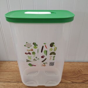 Tupperware Fridgesmart Vertical 3.7 L Long Celery Carrots Corn Lettuce ...
