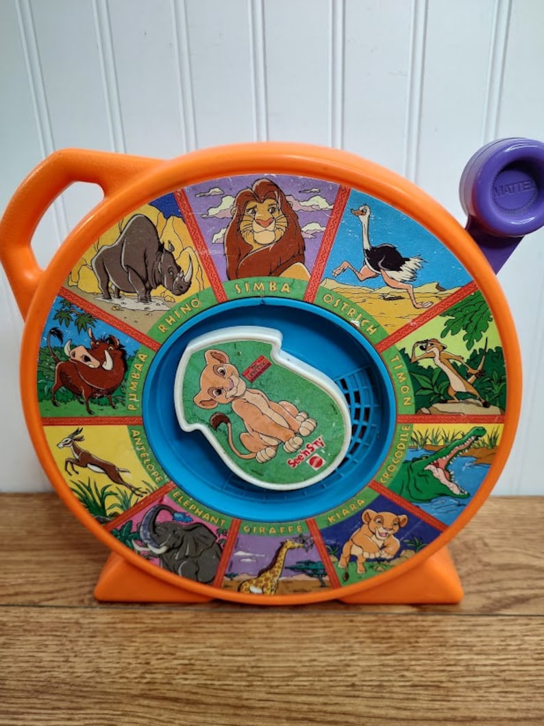 Vintage Disney See 'n Say Lion King - Etsy
