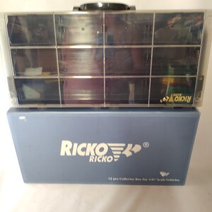 Ricko 12 Pcs Collector Box for 1:87 Scale Vehicles HO Vehicles Display ...