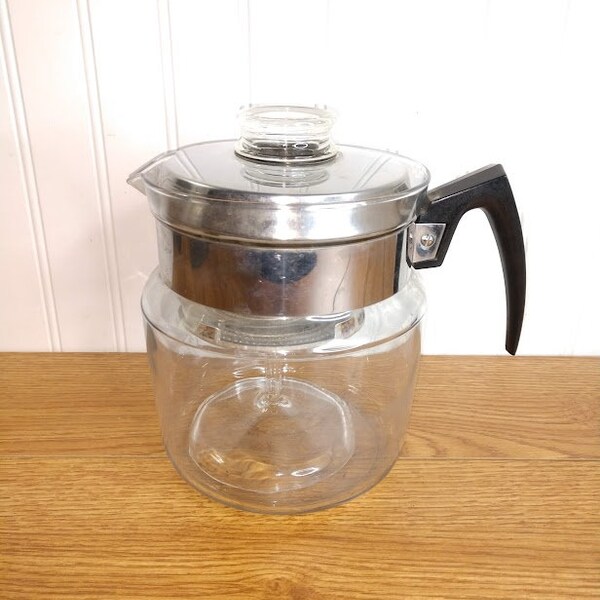 9 Cup Pyrex Percolator - Etsy