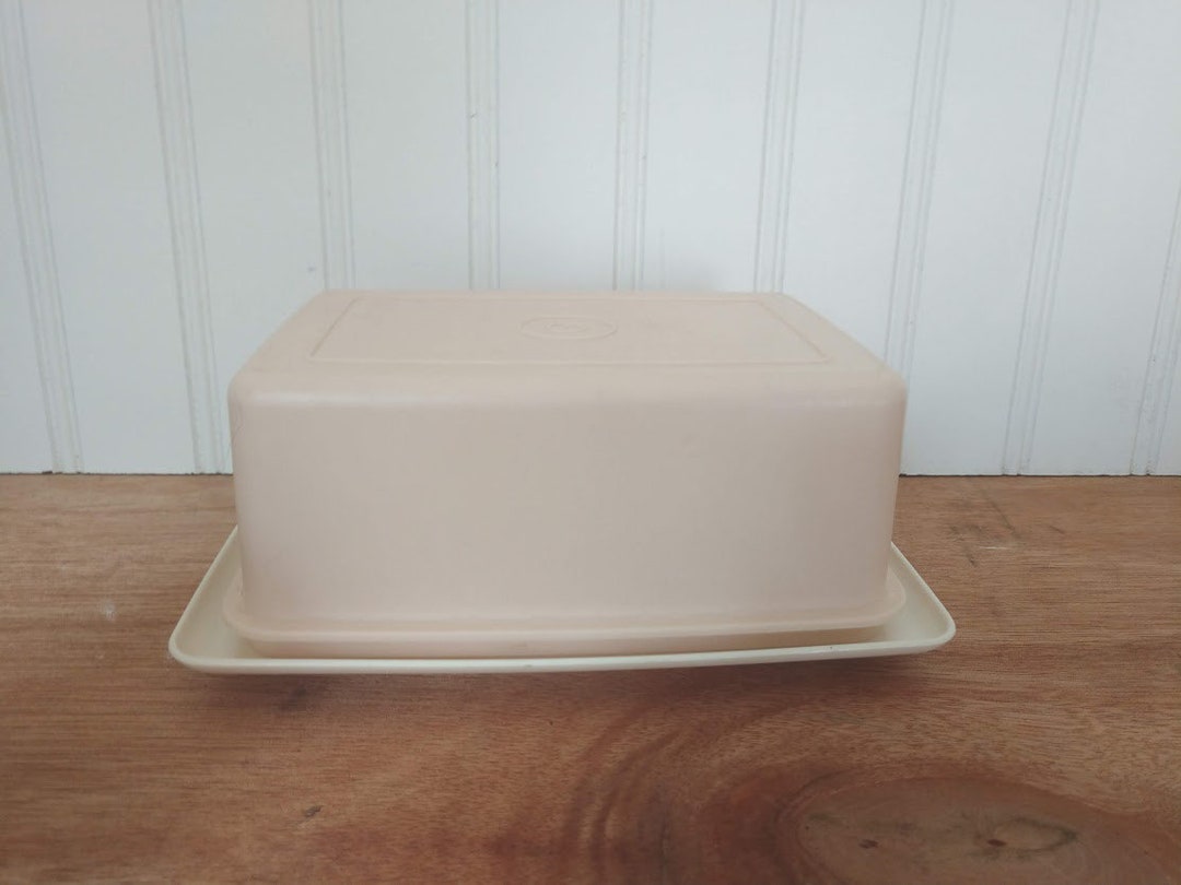 Vintage Tupperware Butter / Cheese Saver Keeper #781 ~ Butter Dish 1 Lb ...