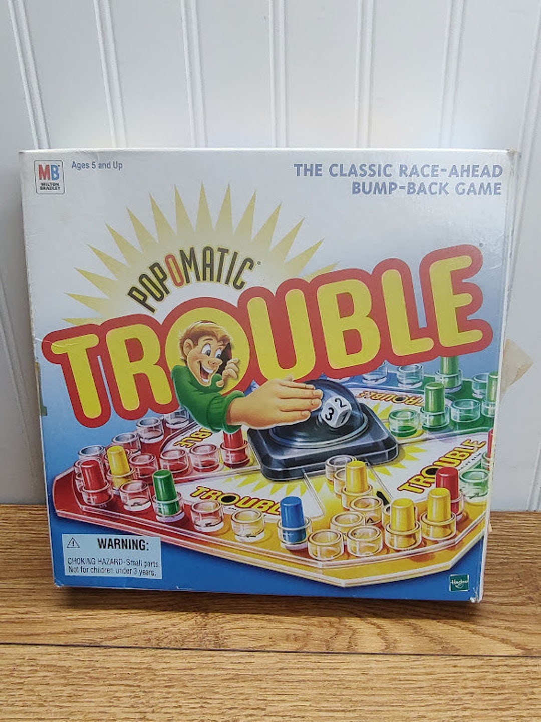 Milton Bradley TROUBLE Pop-o-matic Game 1998 ~ Vintage Game Night ...