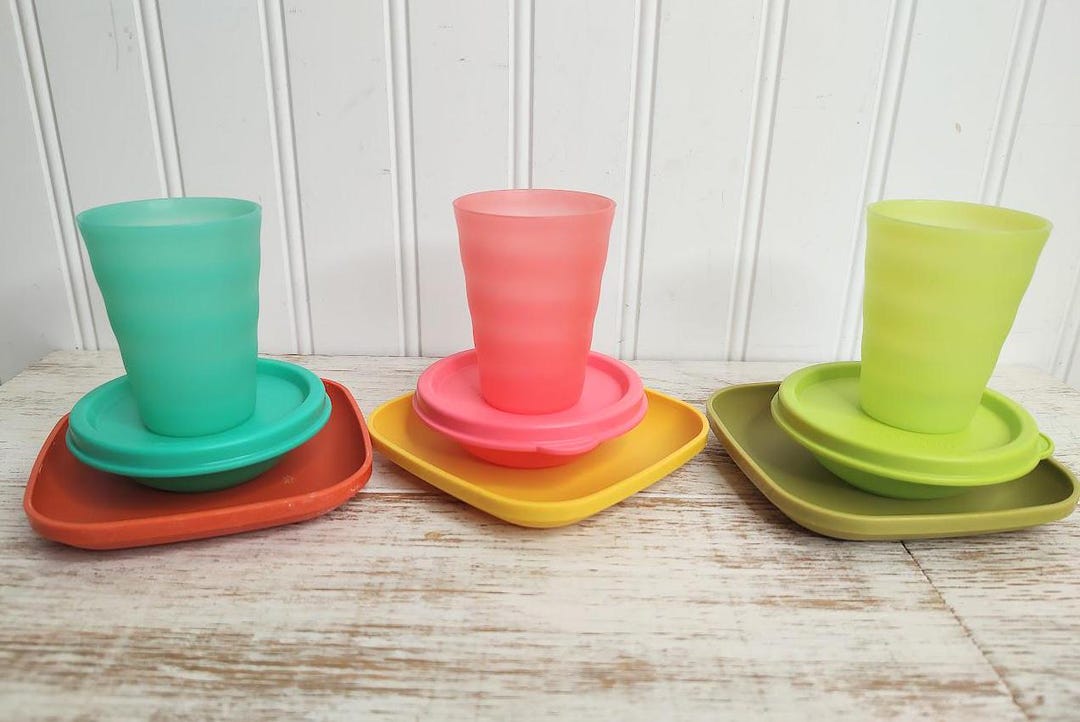 Tupperware's Li'l Tuppers Childrens Tupperware Mini Toy Set / Mini ...