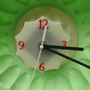 Tupperware Jello Mold Clock ~ Kitchen Clock ~ Unique Clock ~ Tupperware ...