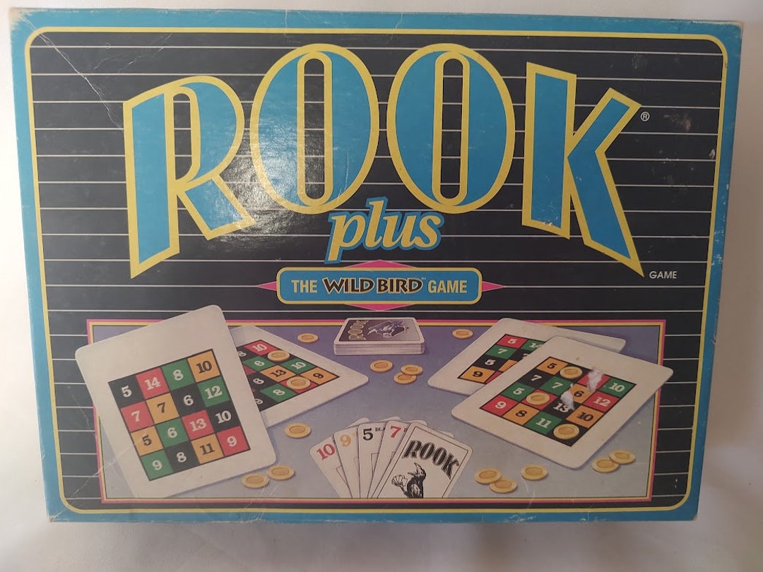 ROOK PLUS Card Game Parker Brothers 1994 ~ Family Game Night ~ Vintage ...