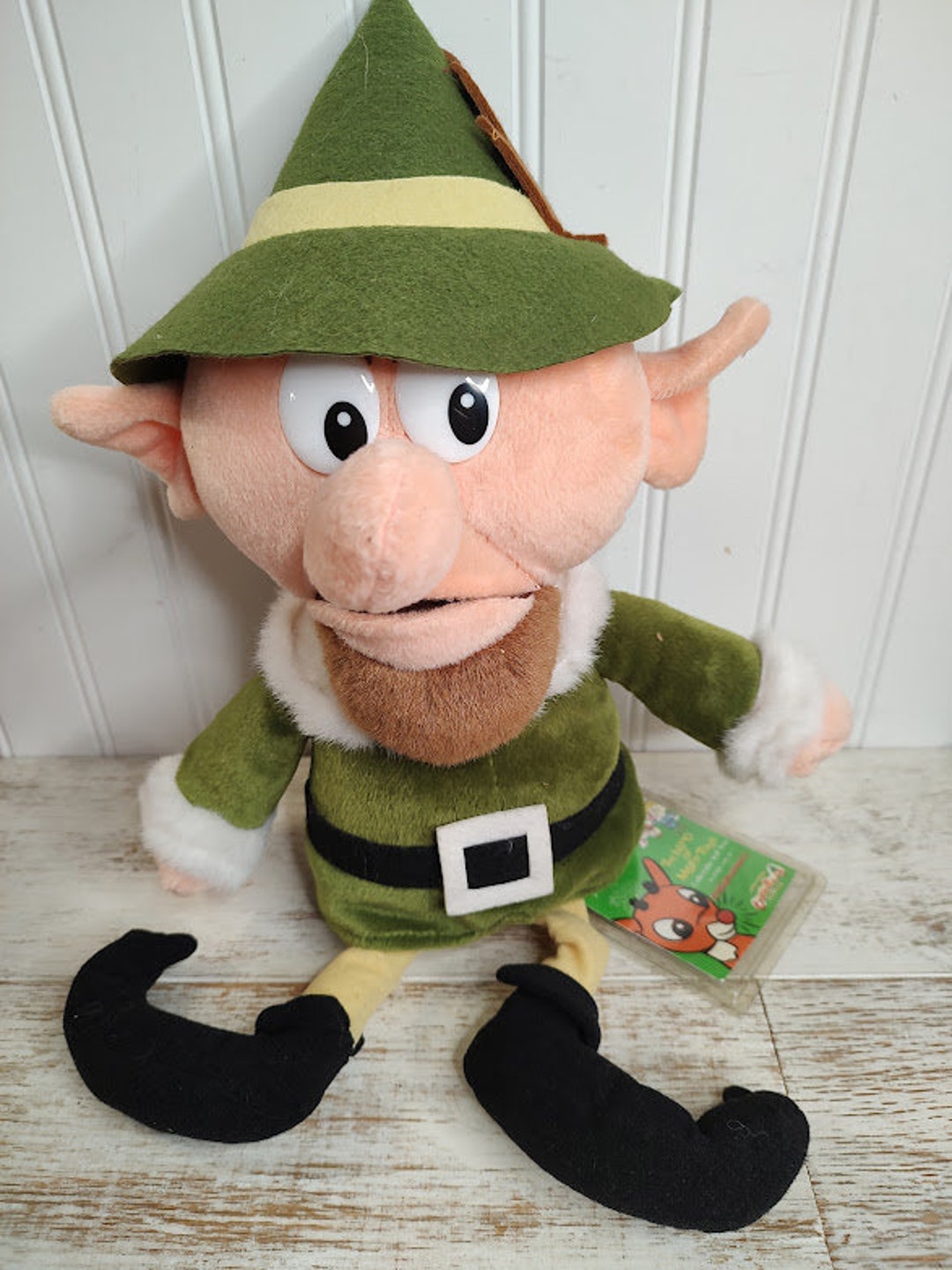 1999 CVS Stuffins Rudolph and the Island of Misfit Boss Elf Plush 12 ...