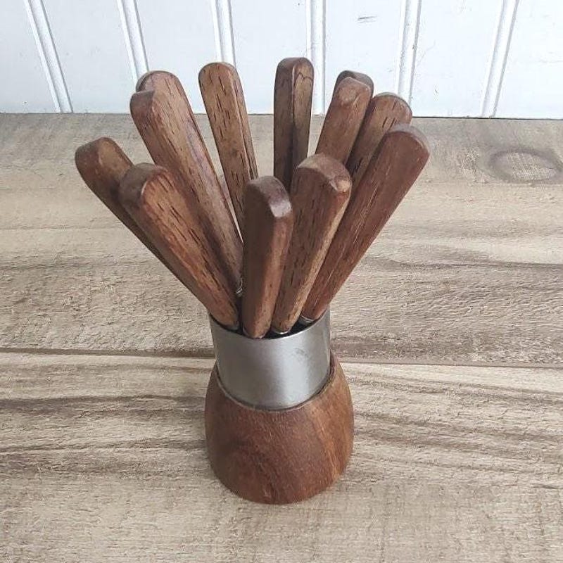 Teak Handle - Etsy