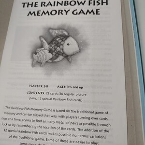 Rainbow Fish Memory Game: Based on the Books by Marcus Pfister - Etsy