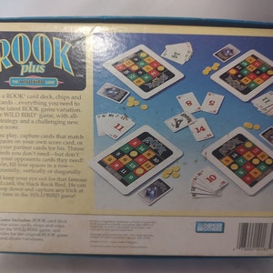ROOK PLUS Card Game Parker Brothers 1994 ~ Family Game Night ~ Vintage ...