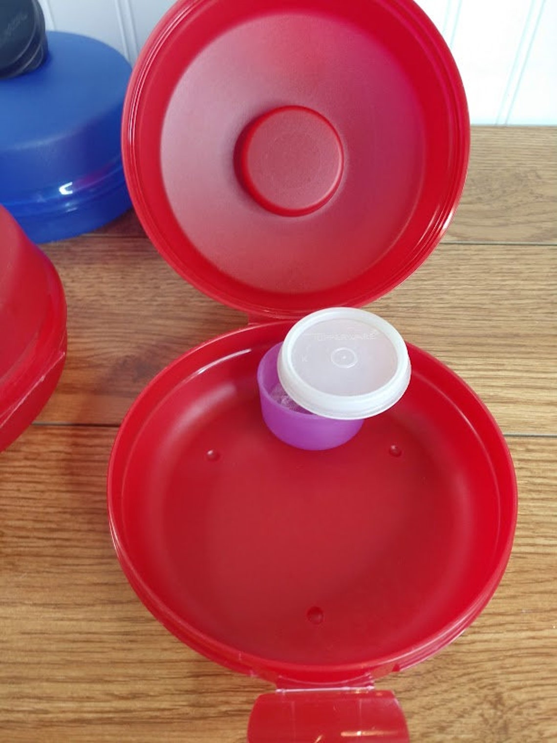 Tupperware Bagel Round Sandwich Keeper Smidget CHOOSE ONE - Etsy