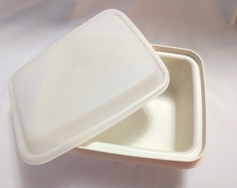 1980s Tupperware Freeze N Save Container Half Gallon Ice Cream Keeper ...