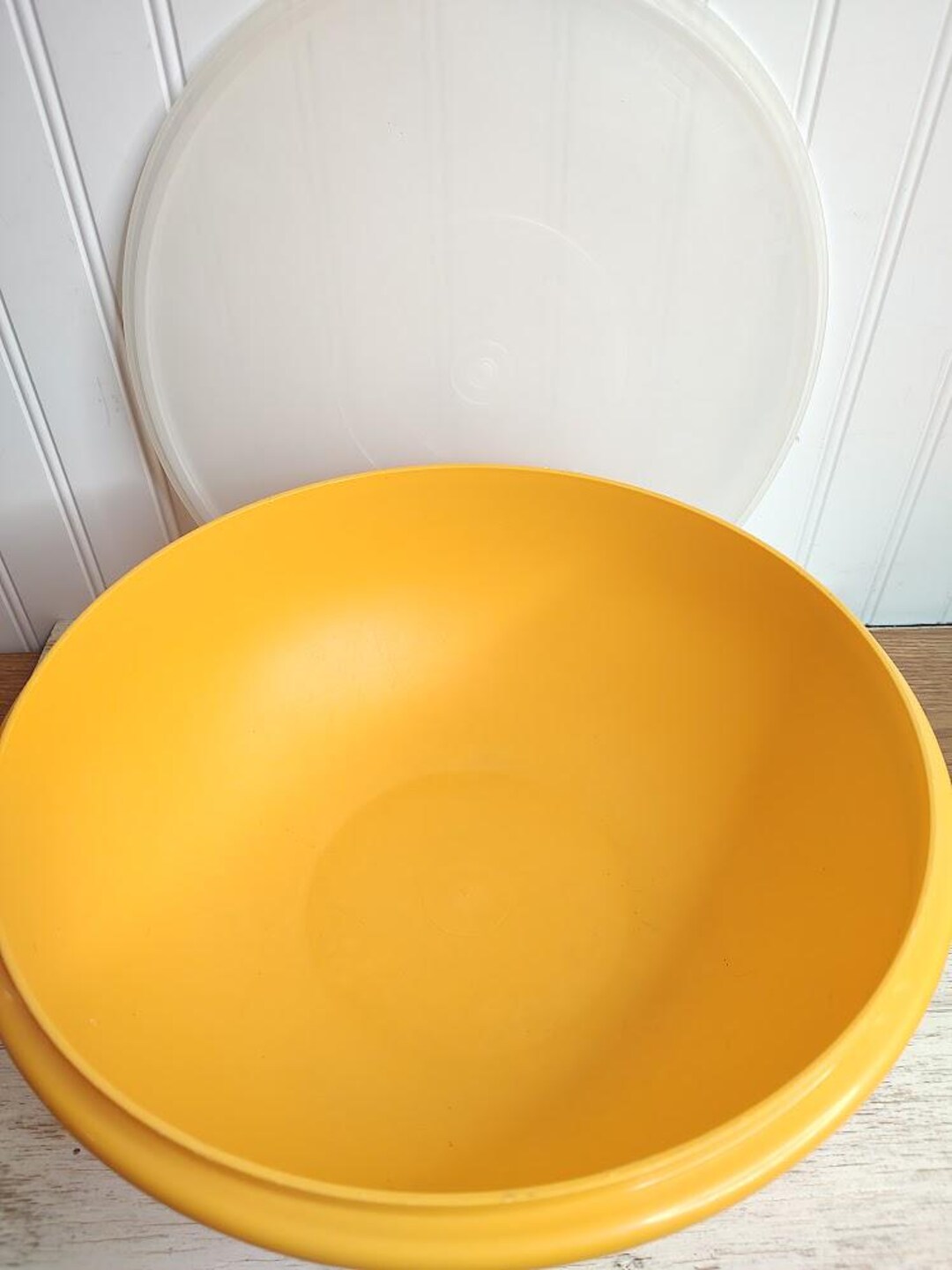 Tupperware Harvest Yellow Fix N Mix Wonderlier Mixing Salad Serving ...