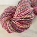 Happy Handspun Yarn – Pink With Pops of Green, Blue, and Yellow – A ...