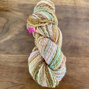 Vintage Inspired Handspun Yarn, Iridescent Cormo Wool Yarn, Light DK ...