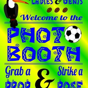 PRINTABLE Brazil Photo Booth Props-brazil Photo Props-brazilian Party ...