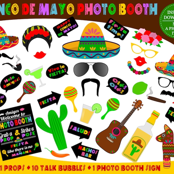 Mexican Photo Booth - Etsy