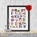 Pirate Alphabet Poster-printable Alphabet-printable Pirate ABC Poster ...