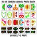 PRINTABLE Rio Carnival Photo Booth Props-printable Brazil Carnival ...