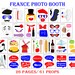 PRINTABLE France Photo Booth Props–french Photo Booth-france Photo ...