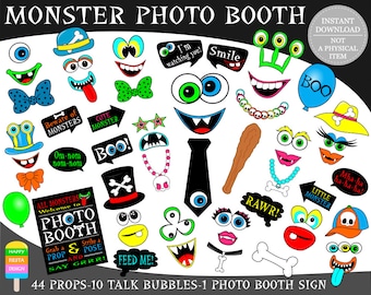 Monster Photo Booth - Etsy