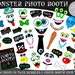 PRINTABLE Monster Photo Booth Props-monster Props-monster Party Props ...