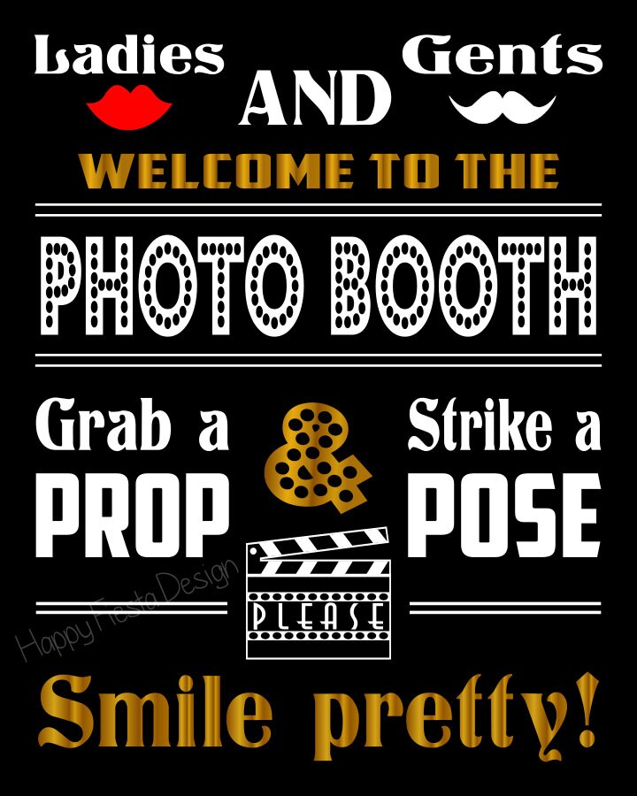 PRINTABLE Movie Night Photo Booth Propshollywood Photo - Etsy Canada