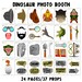 PRINTABLE Dinosaur Photo Booth Props-dinosaur Photo Props-dinosaur ...