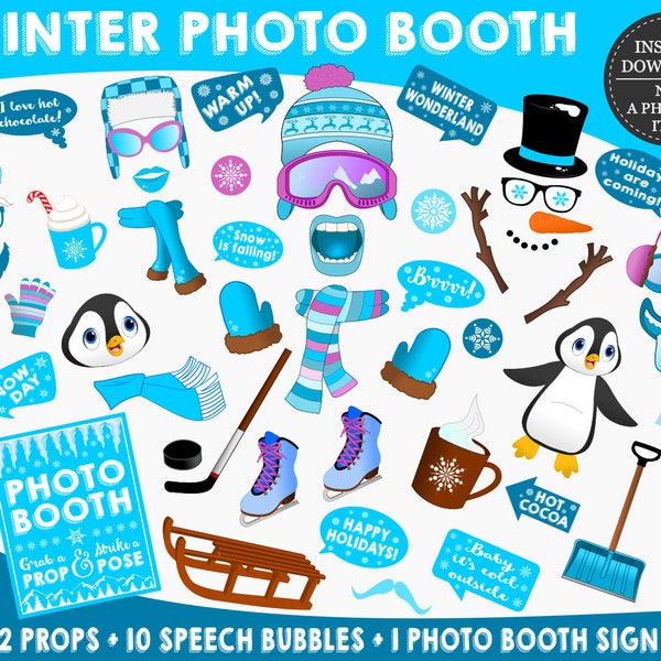 Winter Photo Booth - Etsy