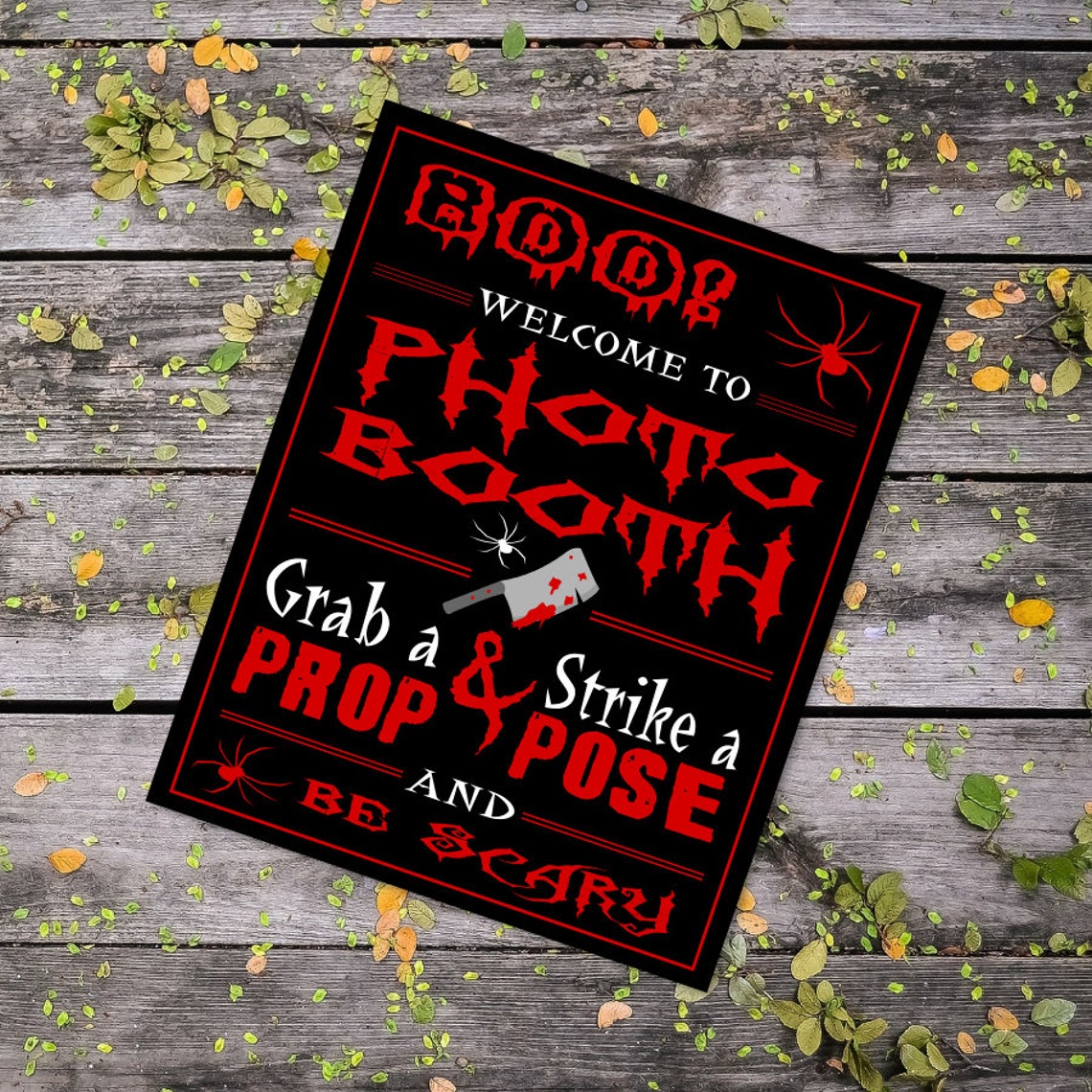 PRINTABLE Horror Movies Photo Booth Propshalloween Photo - Etsy Canada