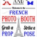 PRINTABLE France Photo Booth Props–french Photo Booth-france Photo ...