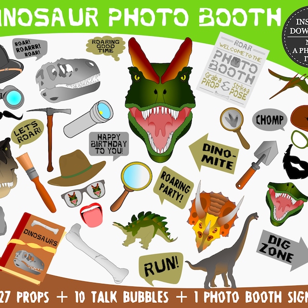 Dinosaur Photo Prop - Etsy