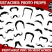 PRINTABLE Photo Booth Props-printable Mustaches Props-mustaches Photo ...